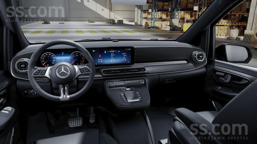 Melns Mercedes-Benz V 300 2025 Rīga, ar dzinēja tilpumu 2.00 L un nobraukumu 15 tūkst. km par 82900 €, foto 8 vietnē AUTOMOTO.COM.LV