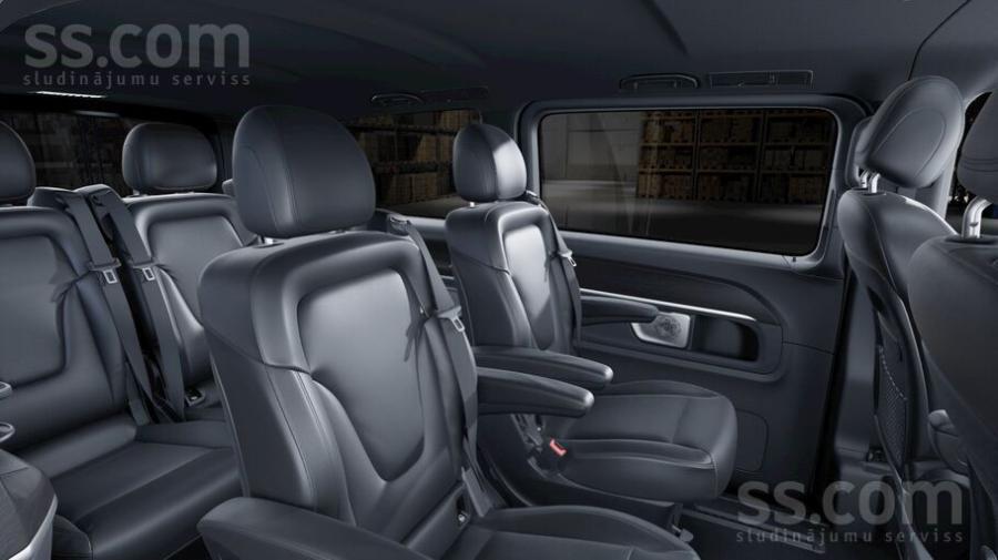 Melns Mercedes-Benz V 300 2025 Rīga, ar dzinēja tilpumu 2.00 L un nobraukumu 15 tūkst. km par 82900 €, foto 10 vietnē AUTOMOTO.COM.LV