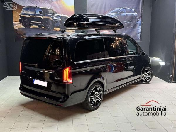 Black Mercedes-Benz V 300 2021 in Avizieniai, with an engine capacity of 2.00 L and mileage of 124 thousand km for 49950 €, photo 3 on AUTOMOTO.COM.LV