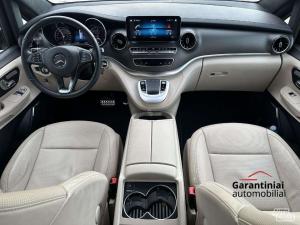 Black Mercedes-Benz V 300 2021 in Avizieniai, with an engine capacity of 2.00 L and mileage of 124 thousand km for 49950 €, photo 6 on AUTOMOTO.COM.LV