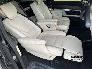 Black Mercedes-Benz V 300 2021 in Avizieniai, with an engine capacity of 2.00 L and mileage of 124 thousand km for 49950 €, photo 10 on AUTOMOTO.COM.LV