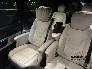 Black Mercedes-Benz V 300 2021 in Avizieniai, with an engine capacity of 2.00 L and mileage of 124 thousand km for 49950 €, photo 13 on AUTOMOTO.COM.LV