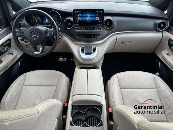 Melns Mercedes-Benz V 300 2021 Viļņa, ar dzinēja tilpumu 2.00 L un nobraukumu 124 tūkst. km par 49950 €, foto 6 vietnē AUTOMOTO.COM.LV