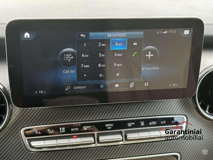 Melns Mercedes-Benz V 300 2021 Viļņa, ar dzinēja tilpumu 2.00 L un nobraukumu 124 tūkst. km par 49950 €, foto 30 vietnē AUTOMOTO.COM.LV
