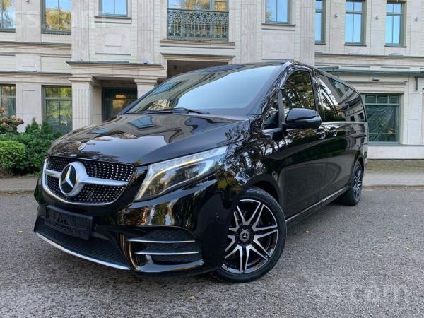 Melns Mercedes-Benz V 300 2021 Rīga, ar dzinēja tilpumu 2.00 L un nobraukumu 272 tūkst. km par 36900 €, foto 1 vietnē AUTOMOTO.COM.LV