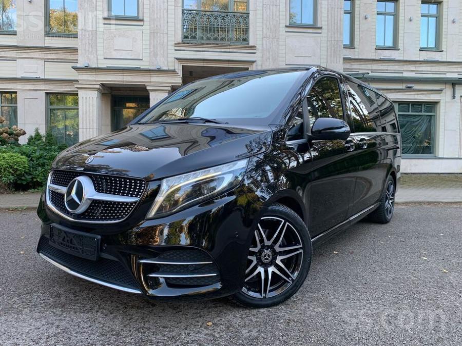 Melns Mercedes-Benz V 300 2021 Rīga, ar dzinēja tilpumu 2.00 L un nobraukumu 272 tūkst. km par 36900 €, foto 1 vietnē AUTOMOTO.COM.LV