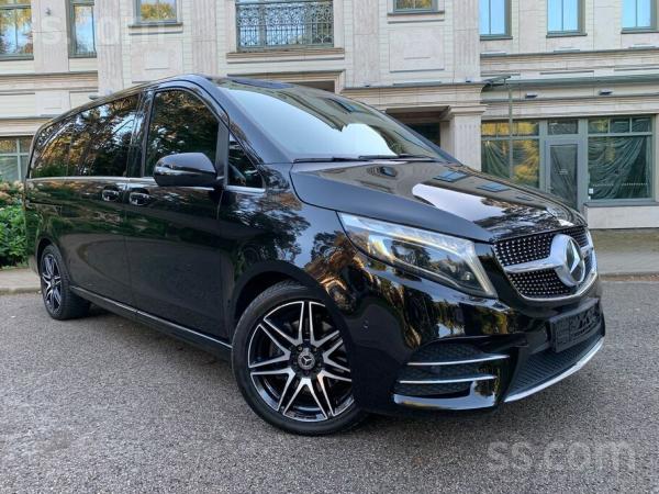 Melns Mercedes-Benz V 300 2021 Rīga, ar dzinēja tilpumu 2.00 L un nobraukumu 272 tūkst. km par 36900 €, foto 3 vietnē AUTOMOTO.COM.LV