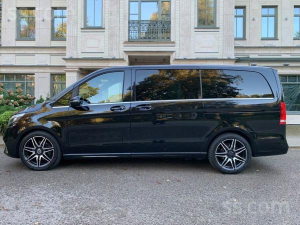 Melns Mercedes-Benz V 300 2021 Rīga, ar dzinēja tilpumu 2.00 L un nobraukumu 272 tūkst. km par 36900 €, foto 4 vietnē AUTOMOTO.COM.LV