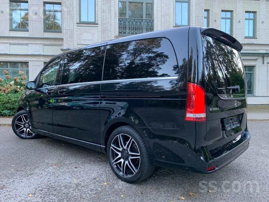 Melns Mercedes-Benz V 300 2021 Rīga, ar dzinēja tilpumu 2.00 L un nobraukumu 272 tūkst. km par 36900 €, foto 5 vietnē AUTOMOTO.COM.LV