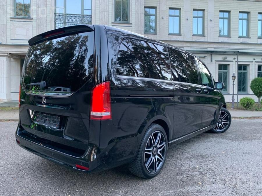 Melns Mercedes-Benz V 300 2021 Rīga, ar dzinēja tilpumu 2.00 L un nobraukumu 272 tūkst. km par 36900 €, foto 6 vietnē AUTOMOTO.COM.LV