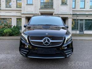 Melns Mercedes-Benz V 300 2021 Rīga, ar dzinēja tilpumu 2.00 L un nobraukumu 272 tūkst. km par 36900 €, foto 9 vietnē AUTOMOTO.COM.LV