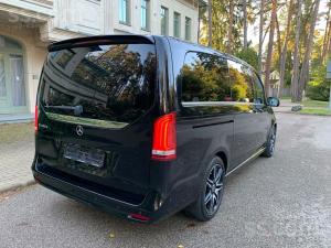 Melns Mercedes-Benz V 300 2021 Rīga, ar dzinēja tilpumu 2.00 L un nobraukumu 272 tūkst. km par 36900 €, foto 10 vietnē AUTOMOTO.COM.LV