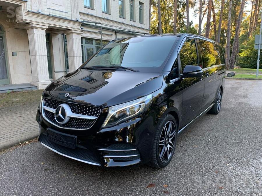 Melns Mercedes-Benz V 300 2021 Rīga, ar dzinēja tilpumu 2.00 L un nobraukumu 272 tūkst. km par 36900 €, foto 11 vietnē AUTOMOTO.COM.LV