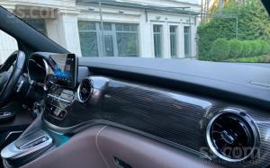 Melns Mercedes-Benz V 300 2021 Rīga, ar dzinēja tilpumu 2.00 L un nobraukumu 272 tūkst. km par 36900 €, foto 12 vietnē AUTOMOTO.COM.LV