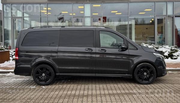 Melns Mercedes-Benz V 300 2023 Rīga, ar dzinēja tilpumu 2.00 L un nobraukumu 71 tūkst. km par 62400 €, foto 5 vietnē AUTOMOTO.COM.LV