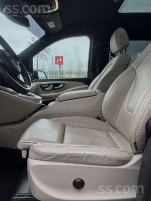 Melns Mercedes-Benz V 300 2023 Rīga, ar dzinēja tilpumu 2.00 L un nobraukumu 71 tūkst. km par 62400 €, foto 14 vietnē AUTOMOTO.COM.LV