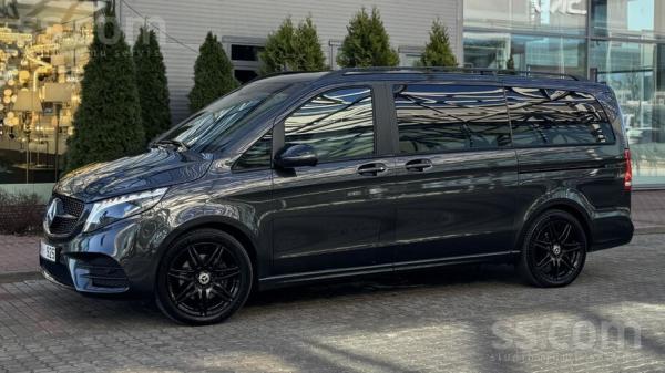 Melns Mercedes-Benz V 300 2023 Rīga, ar dzinēja tilpumu 2.00 L un nobraukumu 71 tūkst. km par 57200 €, foto 1 vietnē AUTOMOTO.COM.LV
