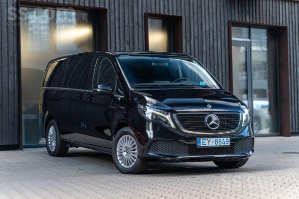 Black Mercedes-Benz V 300 2023 in Riga, with an engine capacity of 2.00 L and mileage of 35 thousand km for 48900 €, photo 1 on AUTOMOTO.COM.LV