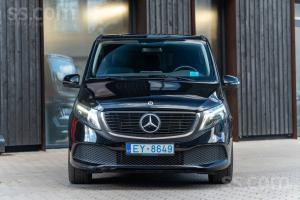 Black Mercedes-Benz V 300 2023 in Riga, with an engine capacity of 2.00 L and mileage of 35 thousand km for 48900 €, photo 9 on AUTOMOTO.COM.LV