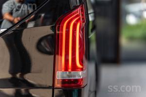 Black Mercedes-Benz V 300 2023 in Riga, with an engine capacity of 2.00 L and mileage of 35 thousand km for 48900 €, photo 11 on AUTOMOTO.COM.LV