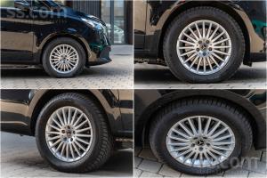 Black Mercedes-Benz V 300 2023 in Riga, with an engine capacity of 2.00 L and mileage of 35 thousand km for 48900 €, photo 13 on AUTOMOTO.COM.LV