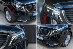 Black Mercedes-Benz V 300 2023 in Riga, with an engine capacity of 2.00 L and mileage of 35 thousand km for 48900 €, photo 14 on AUTOMOTO.COM.LV