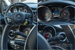 Black Mercedes-Benz V 300 2023 in Riga, with an engine capacity of 2.00 L and mileage of 35 thousand km for 48900 €, photo 27 on AUTOMOTO.COM.LV