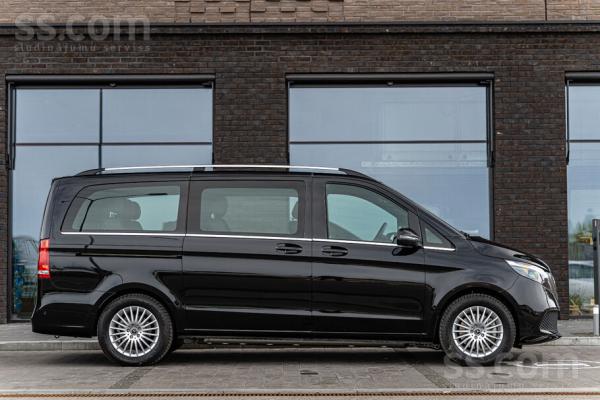 Melns Mercedes-Benz V 300 2024 Rīga, ar dzinēja tilpumu 0.00 L un nobraukumu 3 tūkst. km par 56900 €, foto 6 vietnē AUTOMOTO.COM.LV