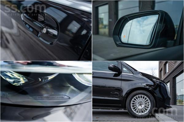 Melns Mercedes-Benz V 300 2024 Rīga, ar dzinēja tilpumu 0.00 L un nobraukumu 3 tūkst. km par 56900 €, foto 9 vietnē AUTOMOTO.COM.LV