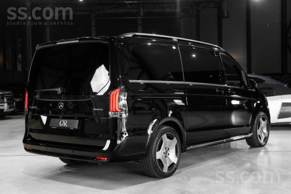 Melns Mercedes-Benz V 300 2024 Rīga, ar dzinēja tilpumu 2.00 L un nobraukumu 12 tūkst. km par 108900 €, foto 4 vietnē AUTOMOTO.COM.LV