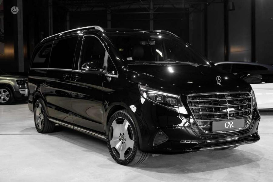 Melns Mercedes-Benz V 300 2024 Rīga, ar dzinēja tilpumu 2.00 L un nobraukumu 12 tūkst. km par 103455 €, foto 4 vietnē AUTOMOTO.COM.LV
