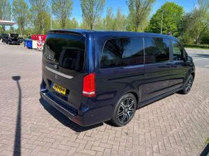 Blue Mercedes-Benz V 300 2019 in Panevezys, with an engine capacity of 2.00 L and mileage of 210 thousand km for 26000 €, photo 9 on AUTOMOTO.COM.LV
