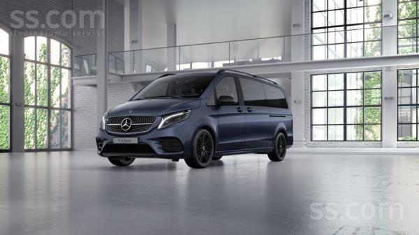 Zils Mercedes-Benz V 300 2023 Rīga, ar dzinēja tilpumu 2.00 L un nobraukumu 59 tūkst. km par 74900 €, foto 1 vietnē AUTOMOTO.COM.LV