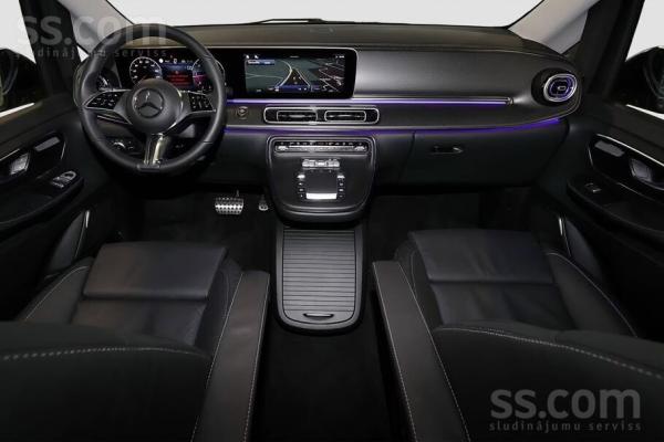 Blue Mercedes-Benz V 300 2024 in Riga, with an engine capacity of 2.00 L and mileage of 7 thousand km for 87950 €, photo 5 on AUTOMOTO.COM.LV