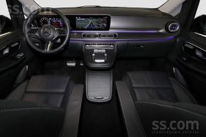Blue Mercedes-Benz V 300 2024 in Riga, with an engine capacity of 2.00 L and mileage of 7 thousand km for 87950 €, photo 6 on AUTOMOTO.COM.LV