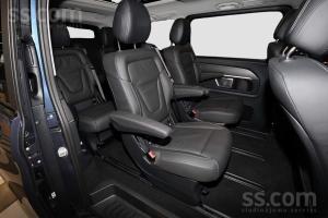 Blue Mercedes-Benz V 300 2024 in Riga, with an engine capacity of 2.00 L and mileage of 7 thousand km for 87950 €, photo 9 on AUTOMOTO.COM.LV