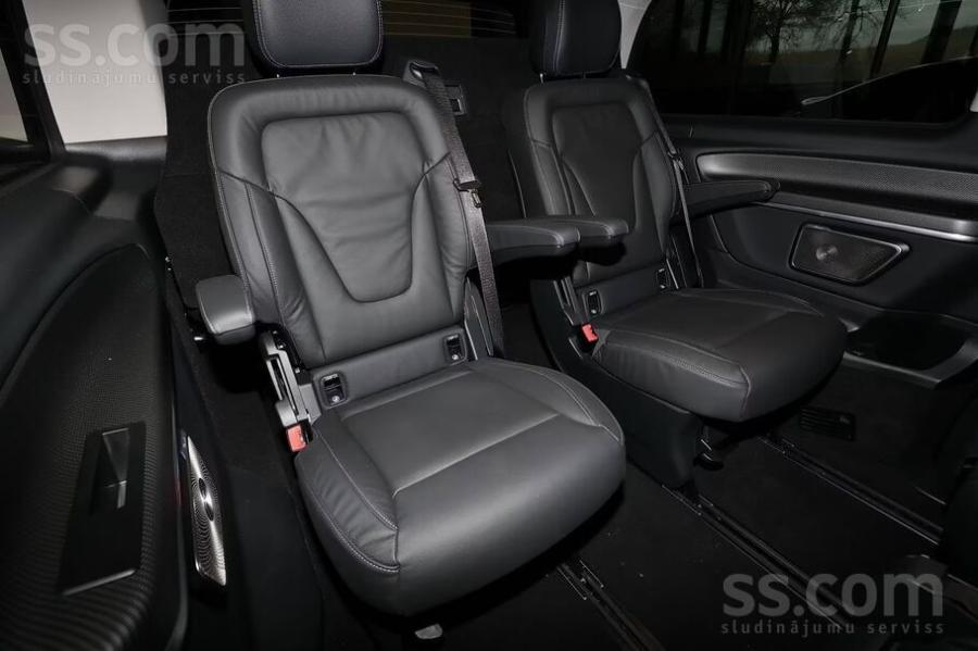 Blue Mercedes-Benz V 300 2024 in Riga, with an engine capacity of 2.00 L and mileage of 7 thousand km for 87950 €, photo 11 on AUTOMOTO.COM.LV