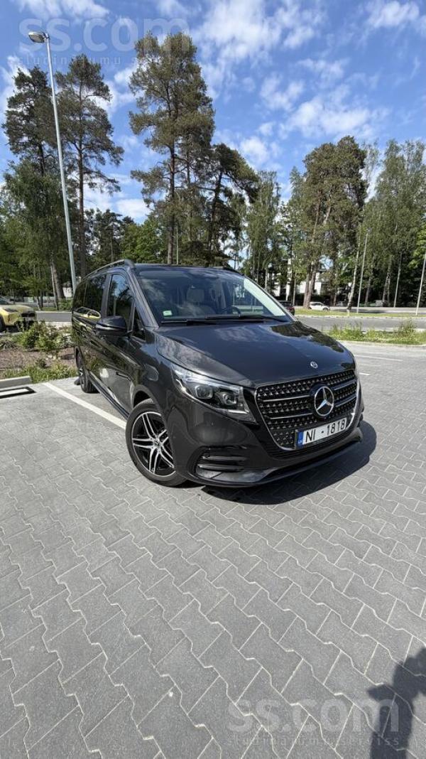 Brown Mercedes-Benz V 300 2024 in Riga, with an engine capacity of 2.00 L and mileage of 86 thousand km for 73000 €, photo 1 on AUTOMOTO.COM.LV