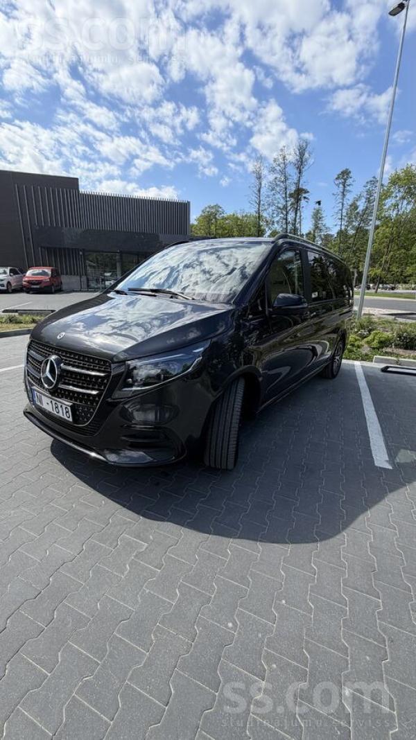 Brown Mercedes-Benz V 300 2024 in Riga, with an engine capacity of 2.00 L and mileage of 86 thousand km for 73000 €, photo 2 on AUTOMOTO.COM.LV