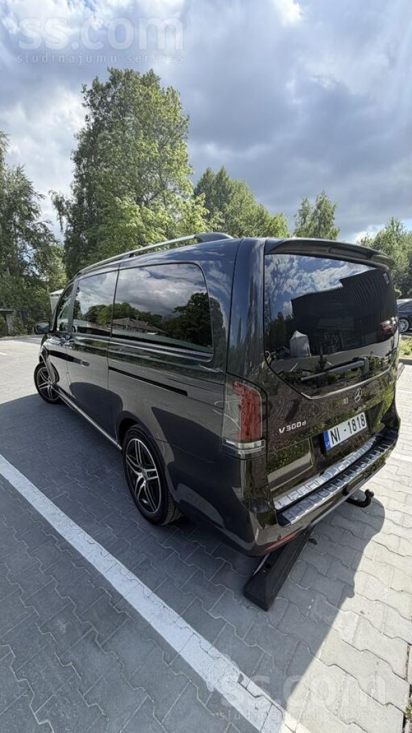 Brown Mercedes-Benz V 300 2024 in Riga, with an engine capacity of 2.00 L and mileage of 86 thousand km for 73000 €, photo 7 on AUTOMOTO.COM.LV