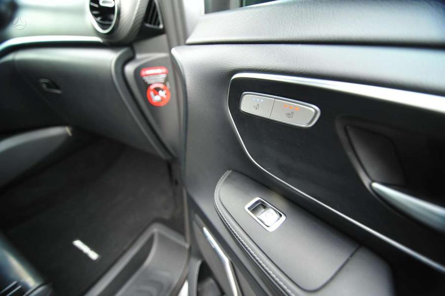 Grey Mercedes-Benz V 300 2019 in Kaunas, with an engine capacity of 1.95 L and mileage of 305 thousand km for 34990 €, photo 21 on AUTOMOTO.COM.LV