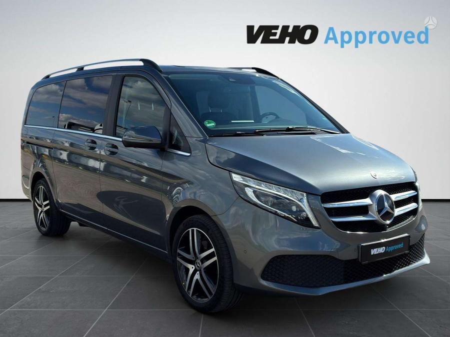 Pelēks Mercedes-Benz V 300 2022 Kauņa, ar dzinēja tilpumu 0.00 L un nobraukumu 133 tūkst. km par 51900 €, foto 9 vietnē AUTOMOTO.COM.LV