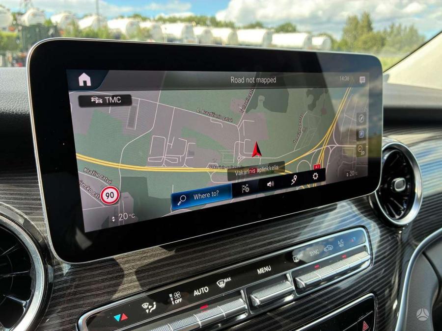 Pelēks Mercedes-Benz V 300 2022 Kauņa, ar dzinēja tilpumu 0.00 L un nobraukumu 133 tūkst. km par 51900 €, foto 19 vietnē AUTOMOTO.COM.LV