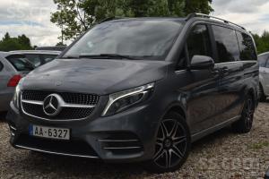 Pelēks Mercedes-Benz V 300 2019 Kuldīga, ar dzinēja tilpumu 2.00 L un nobraukumu 0 tūkst. km par 39900 €, foto  vietnē AUTOMOTO.COM.LV