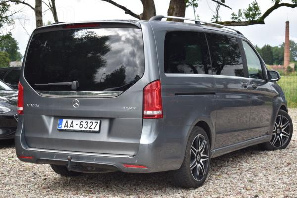 Grey Mercedes-Benz V 300 2019 in Kuldiga, with an engine capacity of 2.00 L and mileage of 0 thousand km for 39900 €, photo 2 on AUTOMOTO.COM.LV