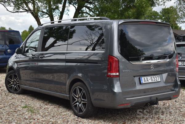 Grey Mercedes-Benz V 300 2019 in Kuldiga, with an engine capacity of 2.00 L and mileage of 0 thousand km for 39900 €, photo 3 on AUTOMOTO.COM.LV