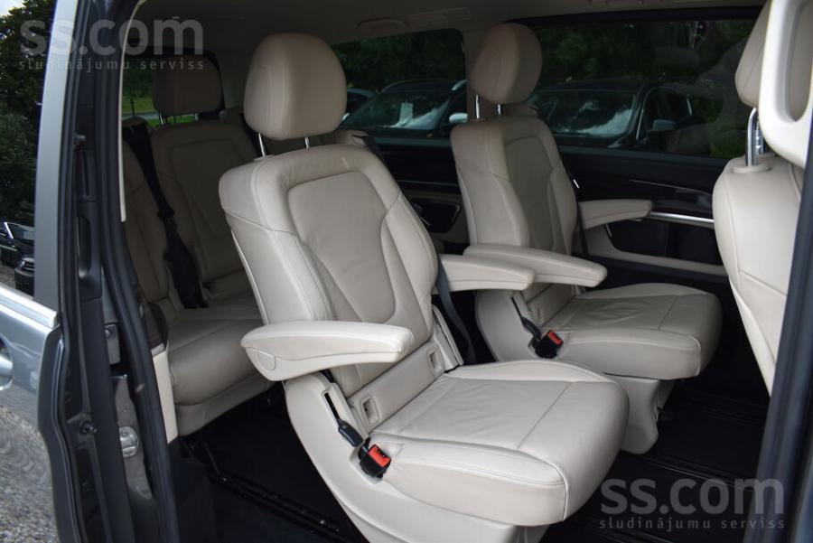 Pelēks Mercedes-Benz V 300 2019 Kuldīga, ar dzinēja tilpumu 2.00 L un nobraukumu 0 tūkst. km par 39900 €, foto 11 vietnē AUTOMOTO.COM.LV