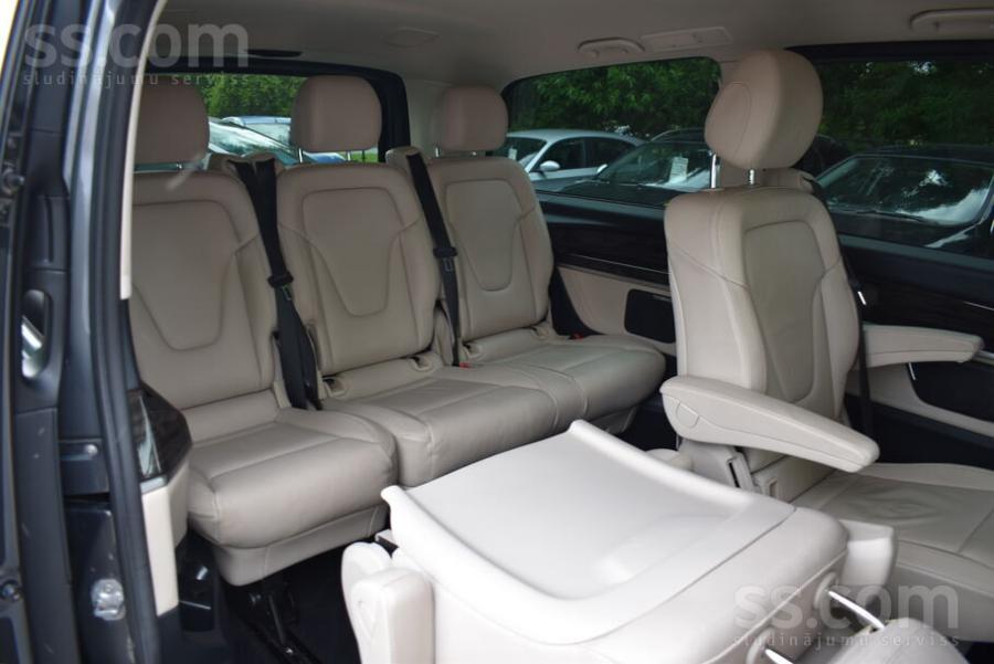 Pelēks Mercedes-Benz V 300 2019 Kuldīga, ar dzinēja tilpumu 2.00 L un nobraukumu 0 tūkst. km par 39900 €, foto 12 vietnē AUTOMOTO.COM.LV