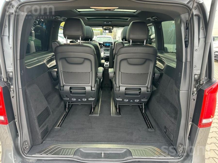 Pelēks Mercedes-Benz V 300 2022 Rīga, ar dzinēja tilpumu 3.00 L un nobraukumu 106 tūkst. km par 47500 €, foto 10 vietnē AUTOMOTO.COM.LV