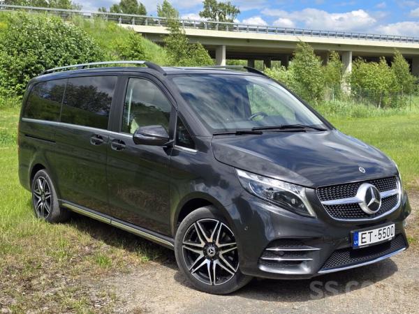 Grey Mercedes-Benz V 300 2023 in Riga, with an engine capacity of 2.00 L and mileage of 62 thousand km for 73000 €, photo 3 on AUTOMOTO.COM.LV